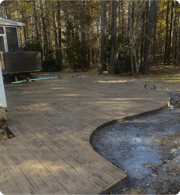Chesterfield Concrete Patio | Smith-Evergreen Concrete | Virginia ...